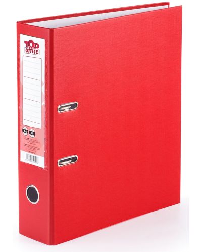 Mapa cu inele Top Office - 8 cm, rosie | Ozone.ro