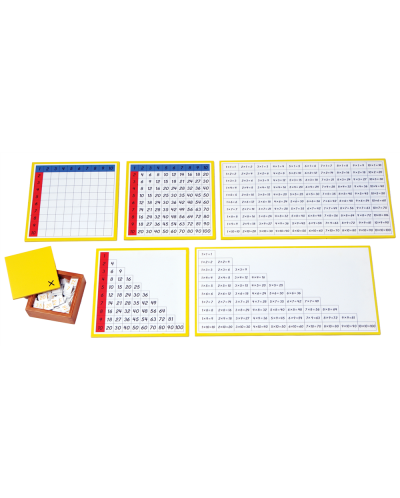 Smart Baby - Set de multiplicare Montessori | Ozone.ro