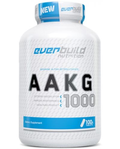 Pure AAKG 1000, 1000 mg, 100 tablete, Everbuild | Ozone.ro