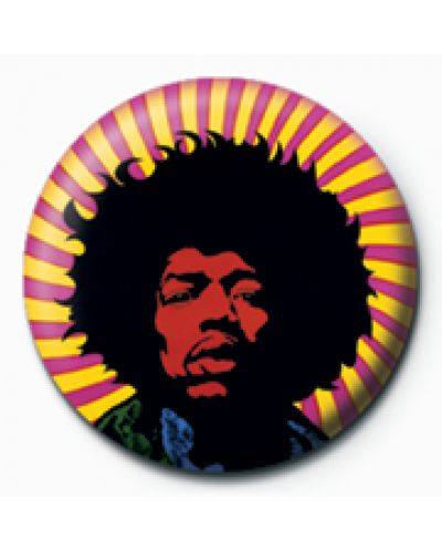 Insignă Pyramid - Jimi Hendrix (Psychedelic) | Ozone.ro