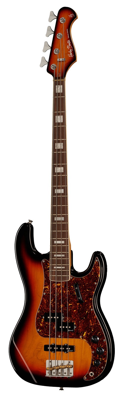 Chitara bas Harley Benton - MV-4PJ Gotoh SB, Sunburst | Ozone.ro