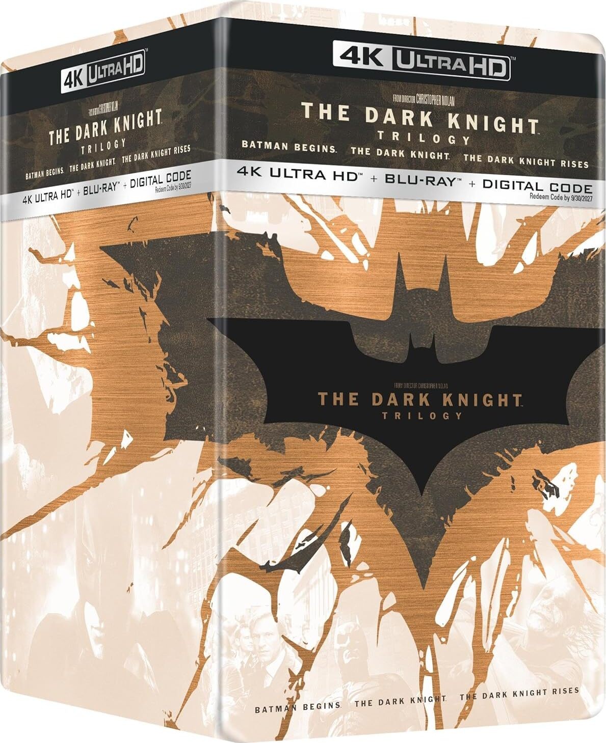 Batman - The Dark Knight Trilogy, Limited Steelbook Edition (4K Ultra ...