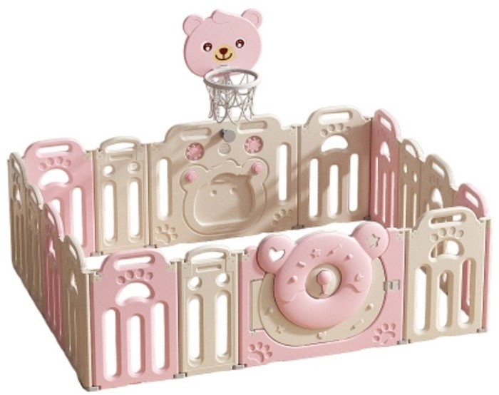 Gard pentru copii cu coș de baschet Sonne - Poppy | Ozone.ro