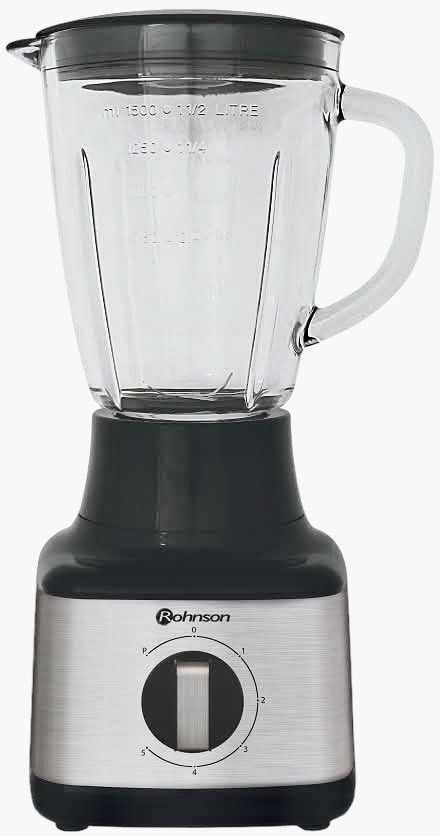Blender Rohnson - R-5300, 1.5 l, 5 viteze, 500W, negru | Ozone.ro