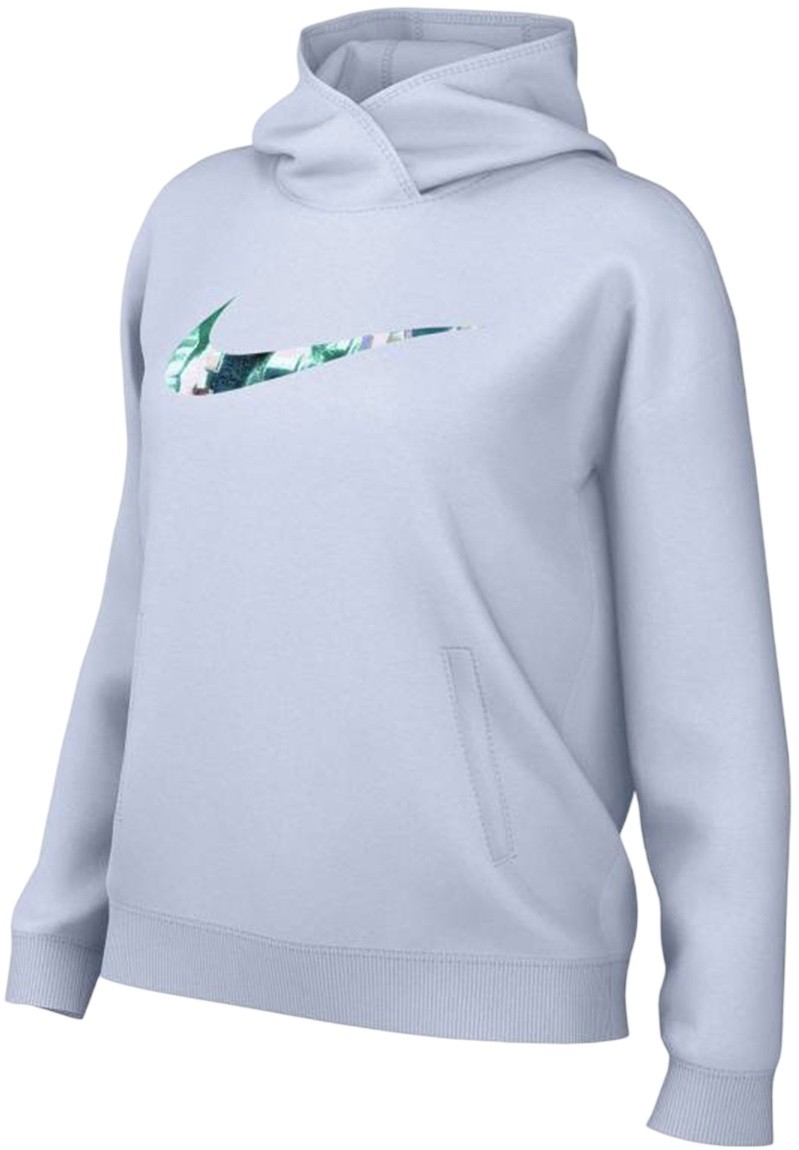 Hanorac de damă Nike - Dri-Fit Get Fit, albastru | Ozone.ro