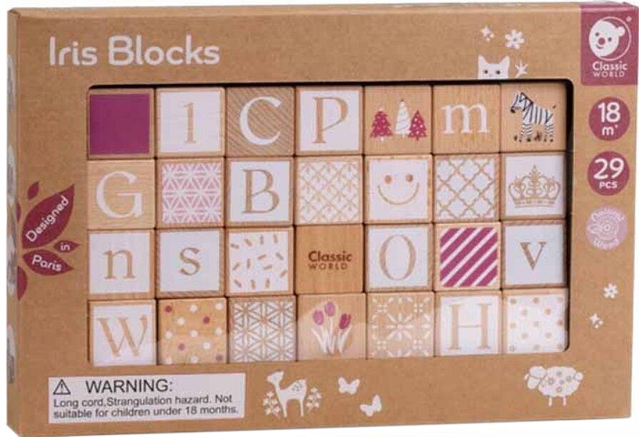 Set educativ din lemn cu simboluri Classic World | Ozone.ro