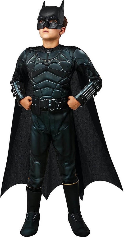 Costum de carnaval pentru copii Rubies - Batman Deluxe, L | Ozone.ro