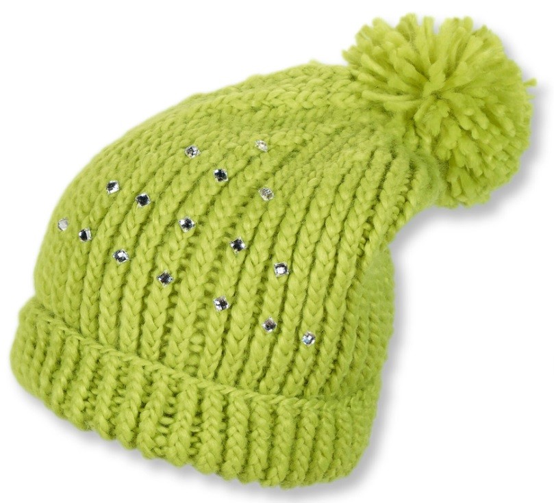 Căciulă tricotată pentru copii Sterntaler - cu margele, 53 cm, 2-4 ani ...