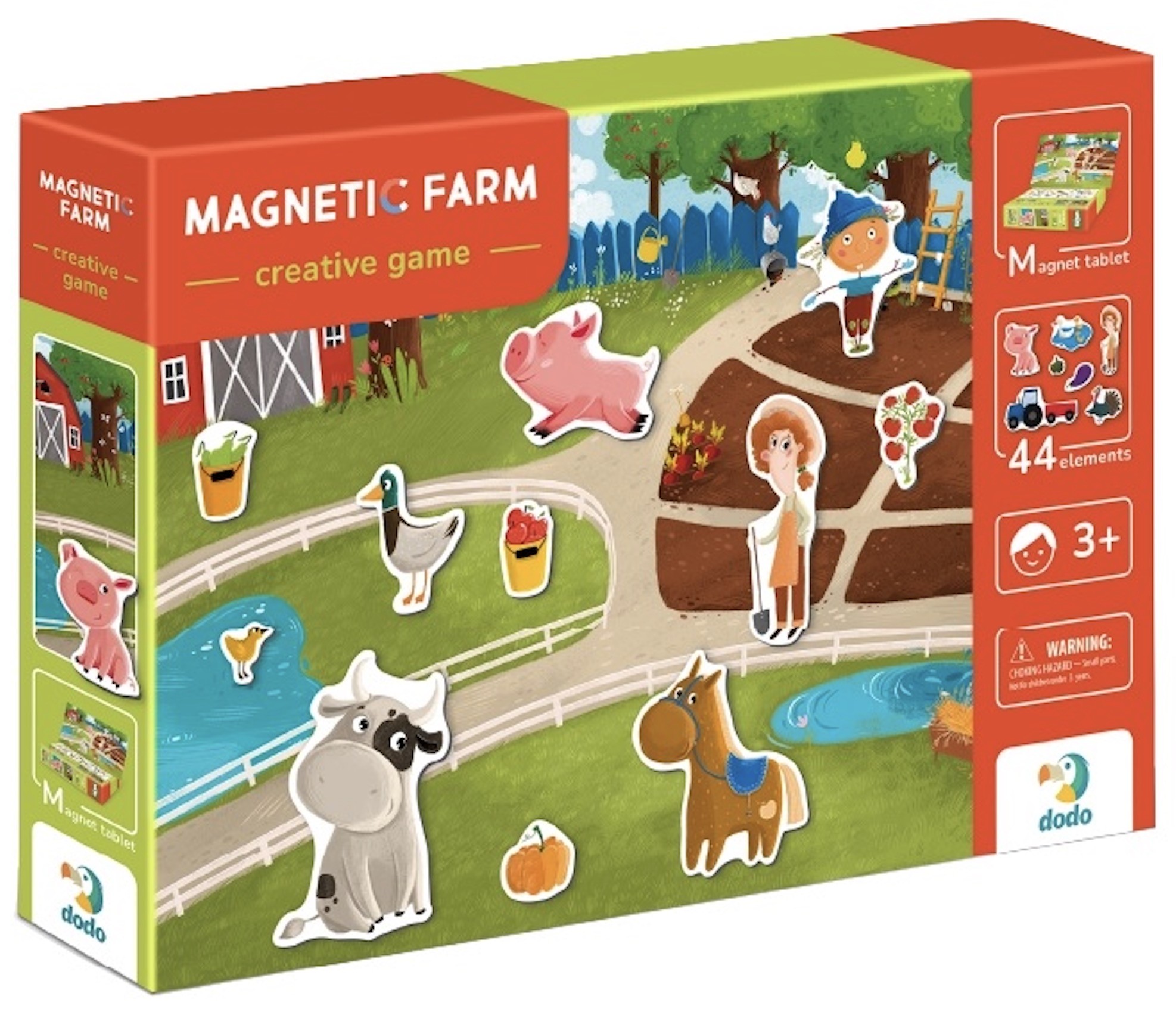 Joc magnetic pentru copii Dodo - Farm | Ozone.ro