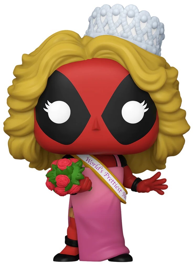 Figurină Funko POP! Marvel: Deadpool - Beauty Pageant Deadpool #1340 ...