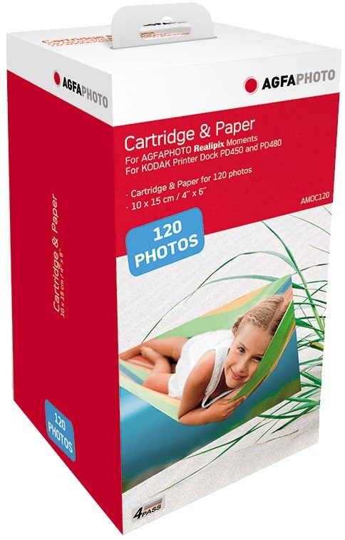 Hartie Foto Agfaphoto - Amoc120, 10x15 cm, 120 buc. | Ozone.ro