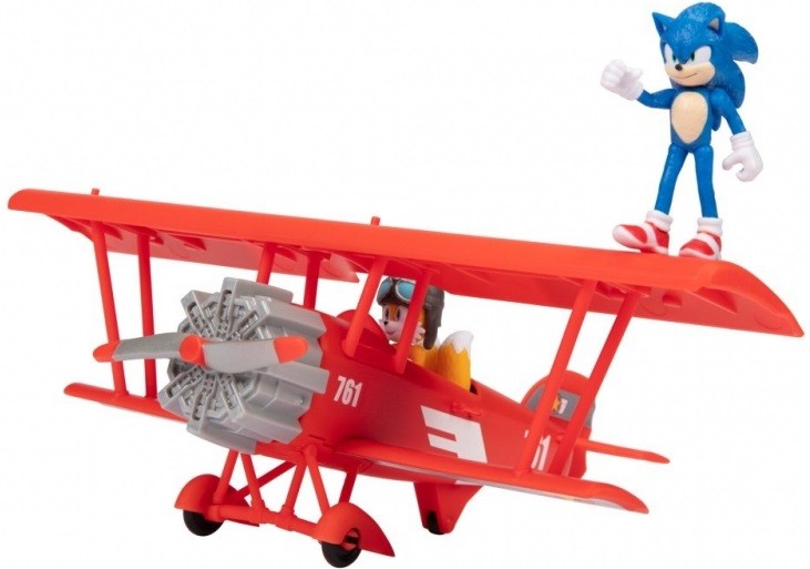 Set de joc Jakks Pacific -Sonic 2, Avion și 2 figurine | Ozone.ro