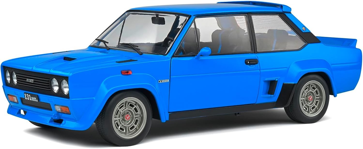 Model de colecție SOLIDO Modern: Mașini - Fiat 131 Abarth (Blue) (1980 ...