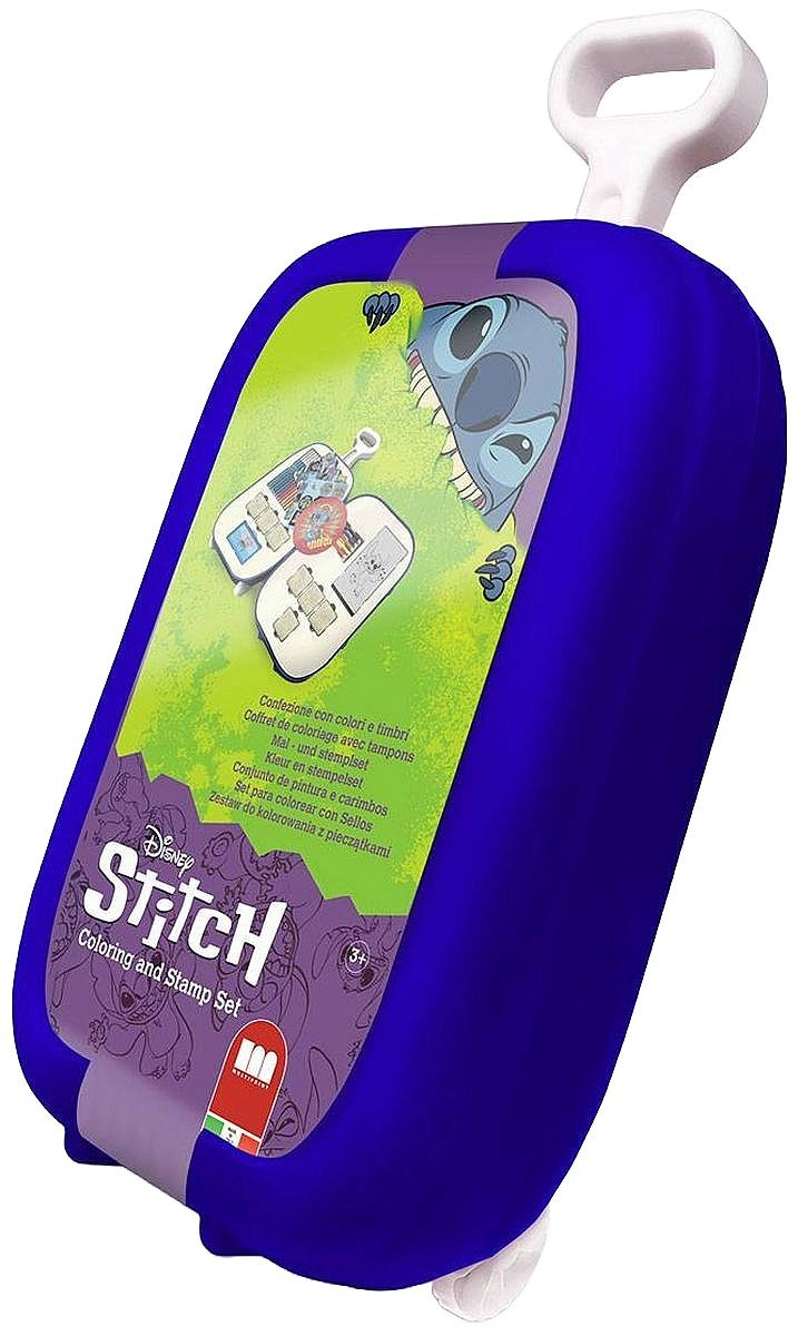 Set de colorat într-o valiza pe roți Multiprint Stitch | Ozone.ro