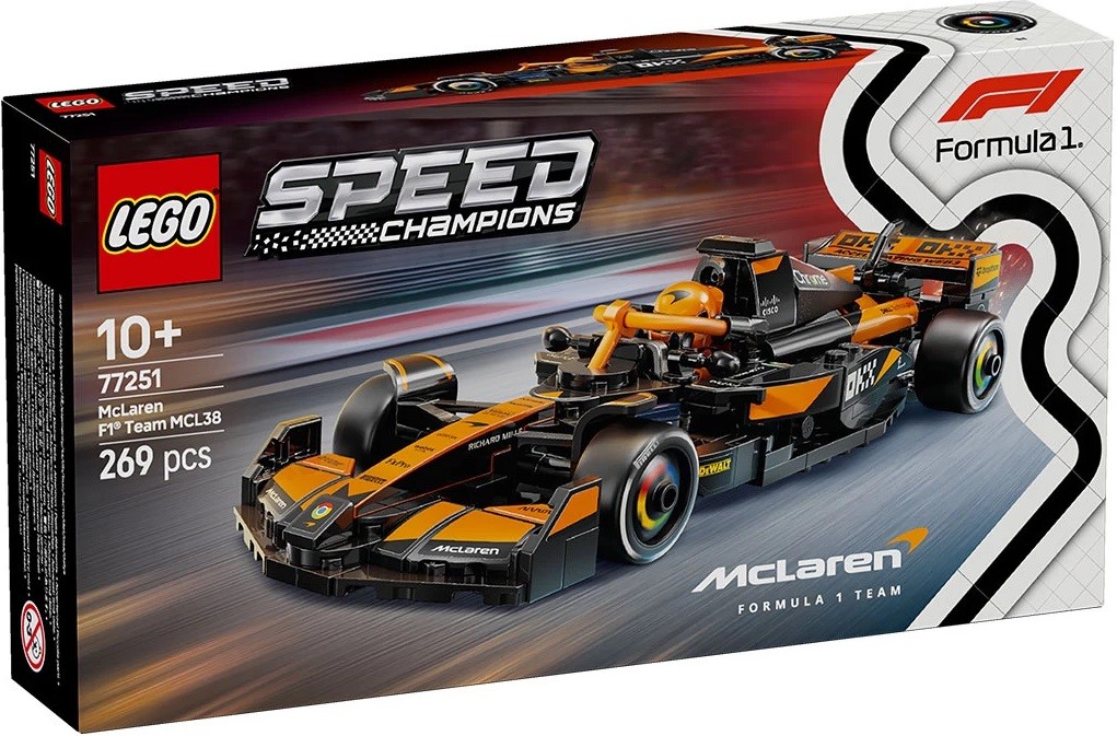Constructor LEGO Speed Champions Formula 1 - Car McLaren F1 Team MCL38 ...