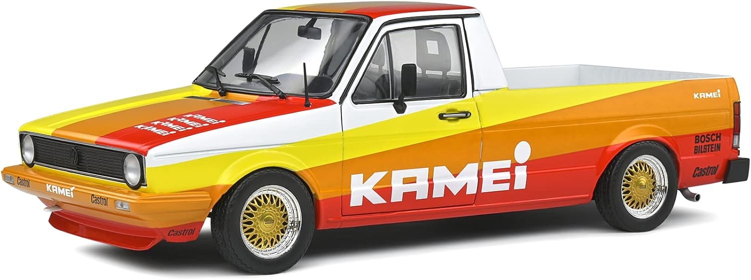 Model de colecție SOLIDO Modern: Mașini - Volkswagen Caddy Mk.1 Kamei tribute "Street Fighter ...