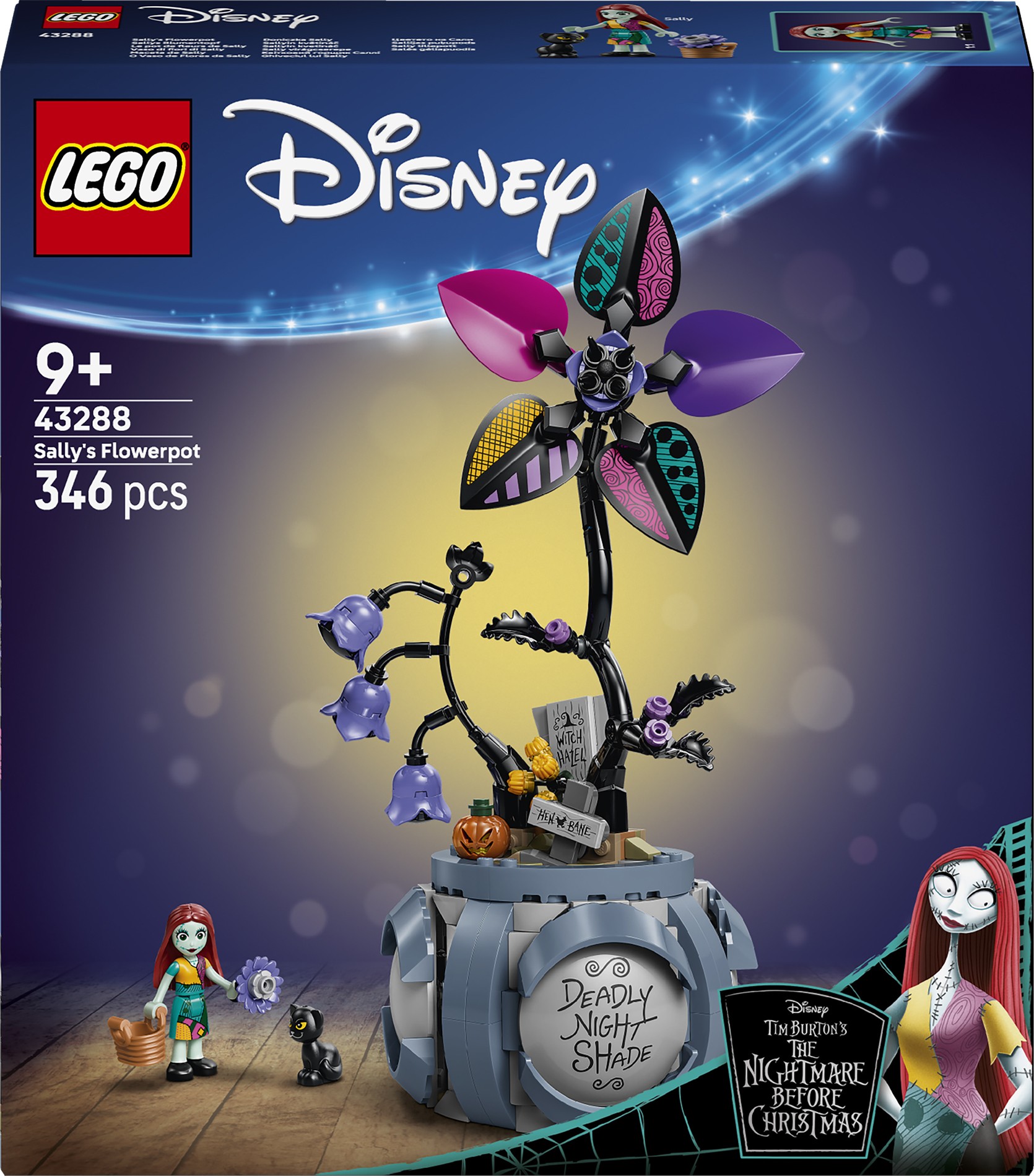 Constructor LEGO Disney - Floarea lui Sally (43288) | Ozone.ro