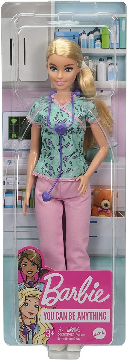 Papusa Mattel Barbie - Cu profesie, Asistent medical | Ozone.ro