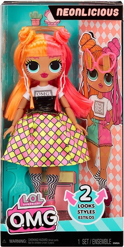 Păpuşă MGA Entertainment L.O.L. Surprise - OMG, Neonlicious | Ozone.ro