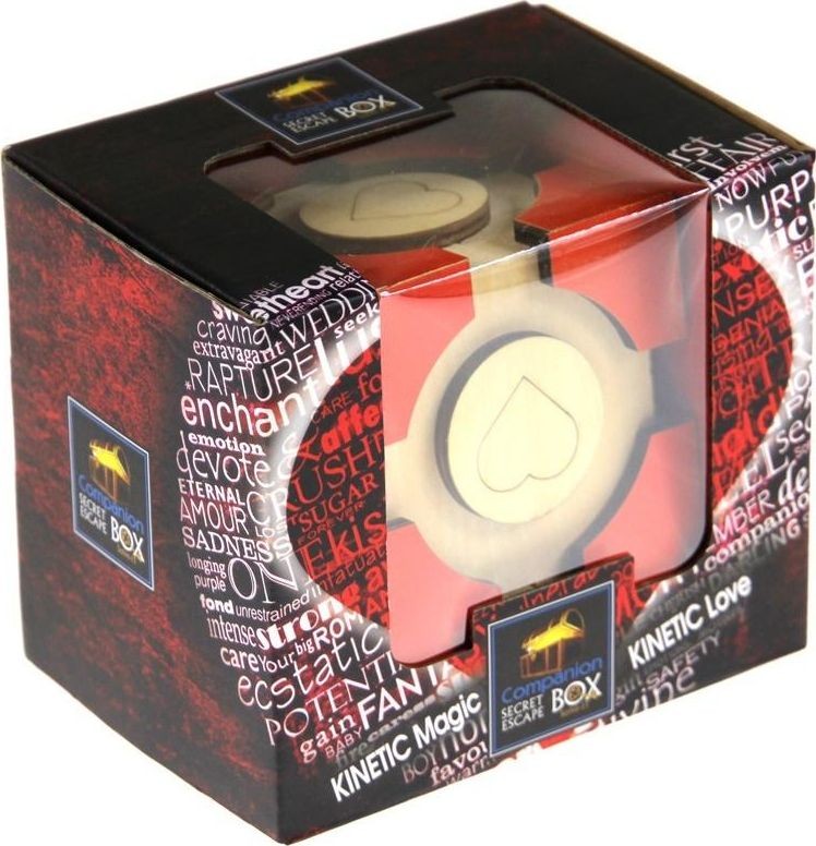 Puzzle din lemn 3D de logică Eureka - Inimă | Ozone.ro