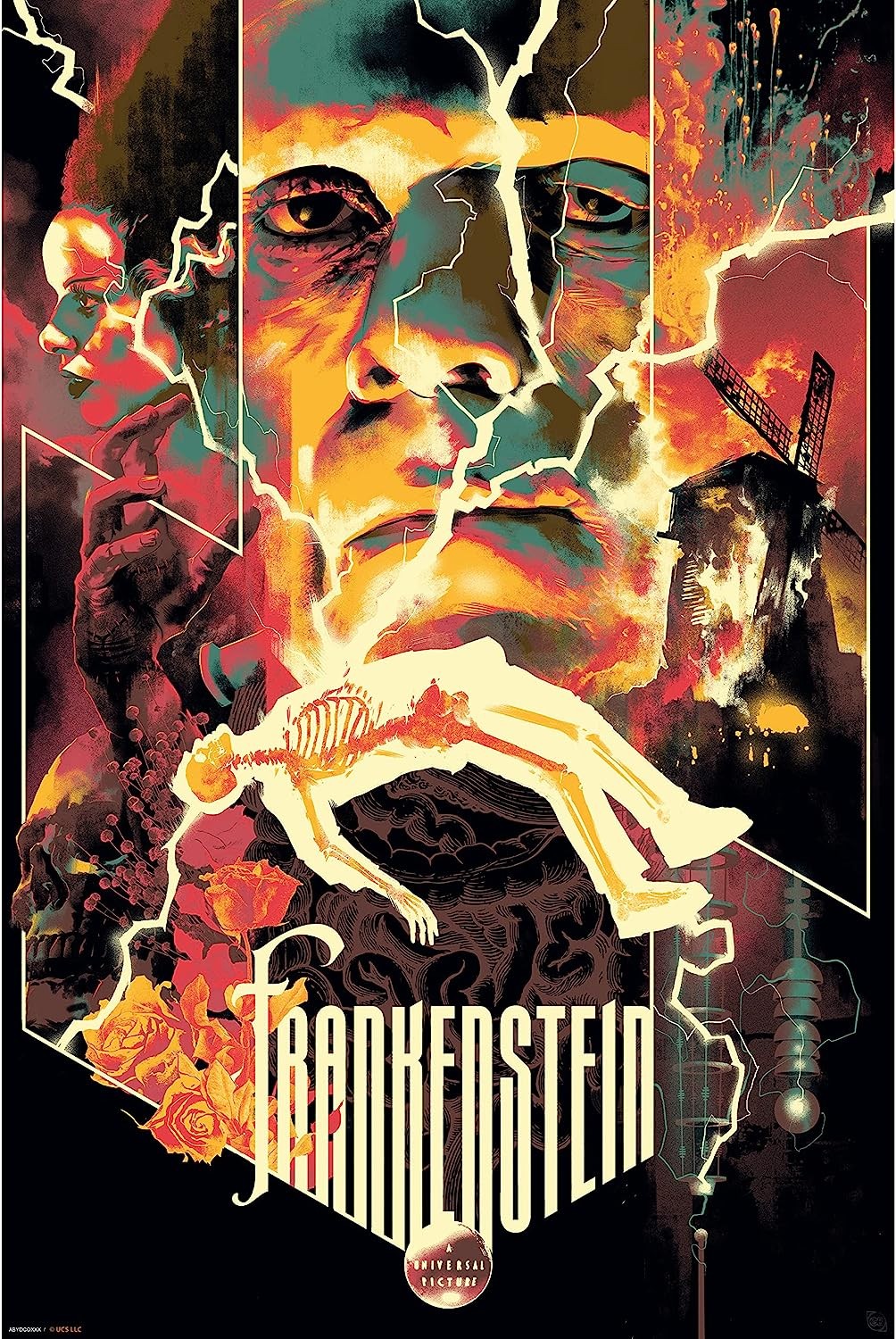 Poster maxi GB eye Horror: Universal Monsters - Frankenstein | Ozone.ro
