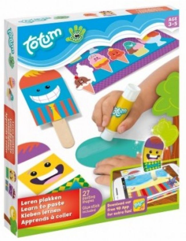 Set creatie Totum - Taie si creaza, inghetata colorata | Ozone.ro