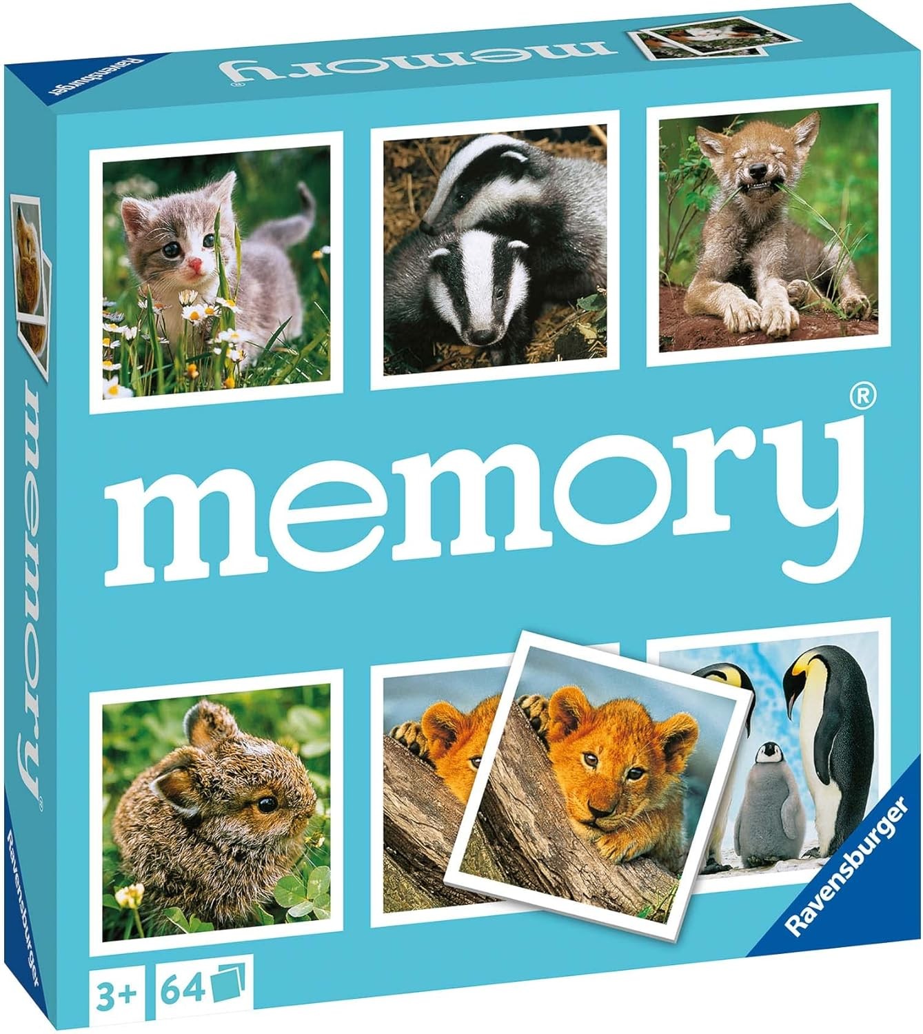 Joc de societate Memory: Animal Babies - Pentru copii | Ozone.ro