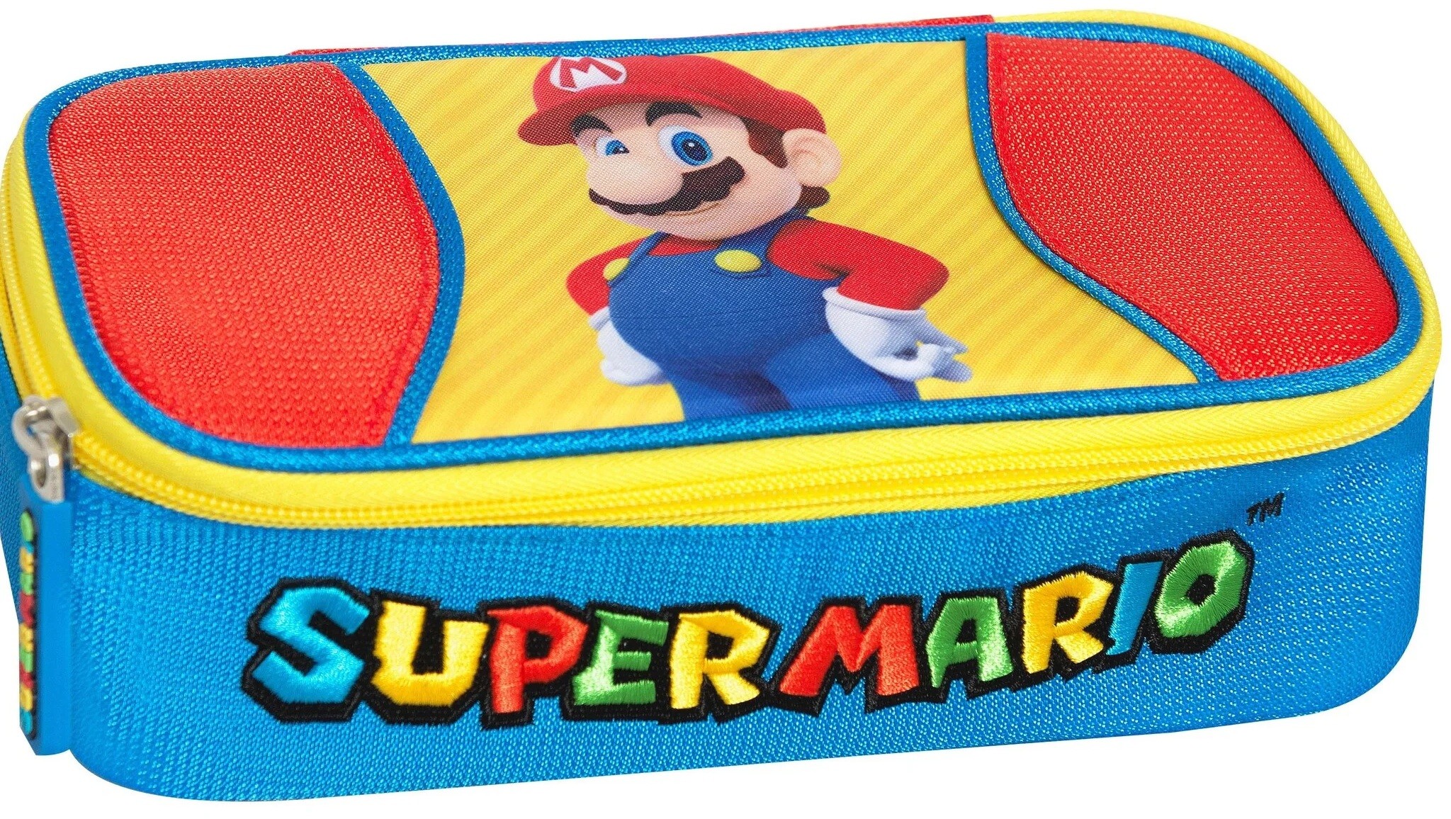 Penar școlar oval Panini Super Mario - Tricolore, 1 fermoar | Ozone.ro