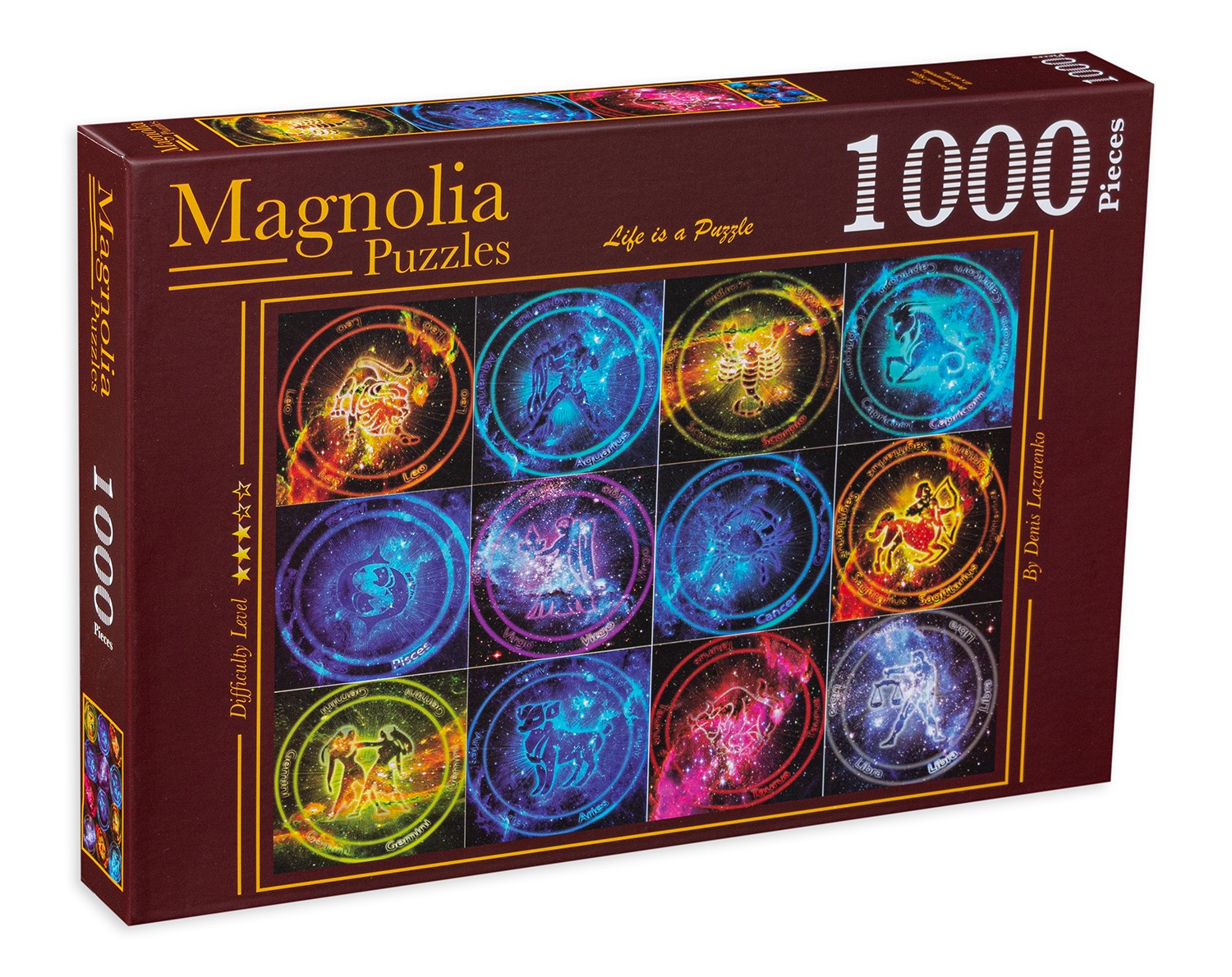 Puzzle Magnolia din 1000 de piese - Semne cardinale | Ozone.ro
