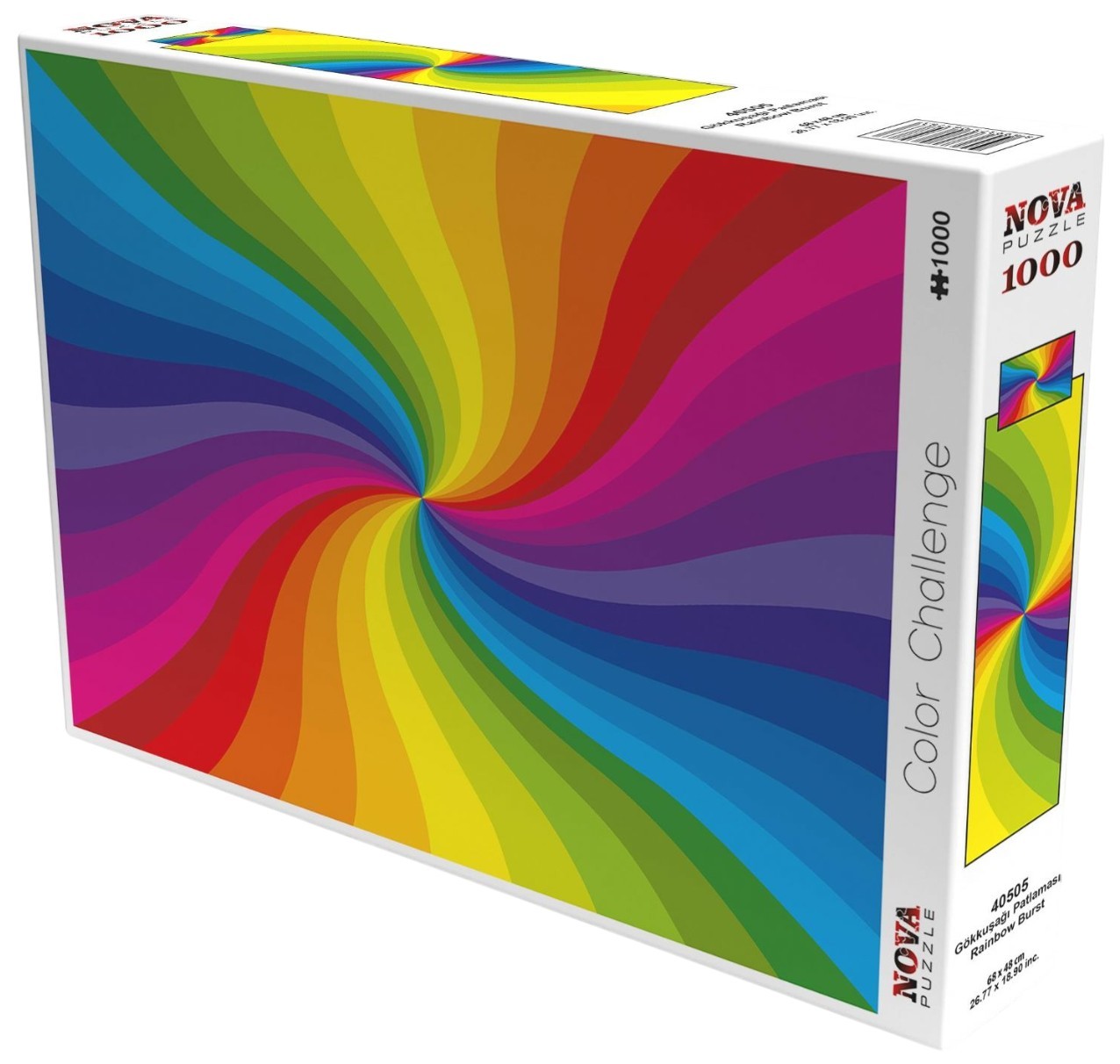 Puzzle Nova puzzle din 1000 piese - Explozie de curcubeu | Ozone.ro