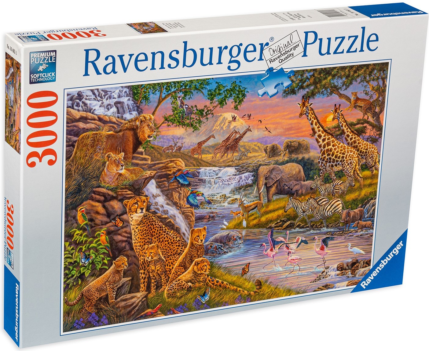 Ravensburger Puzzle din 3000 de piese - Animal Kingdom | Ozone.ro