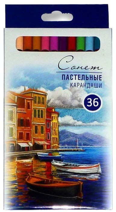 Creioane pastel SONNET NEVSKAYA PALETTE - 36 de culori | Ozone.ro