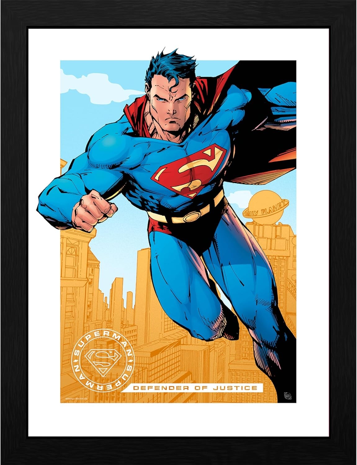 Posterul înrămat GB eye DC Comics: Superman - Defender of Justice ...