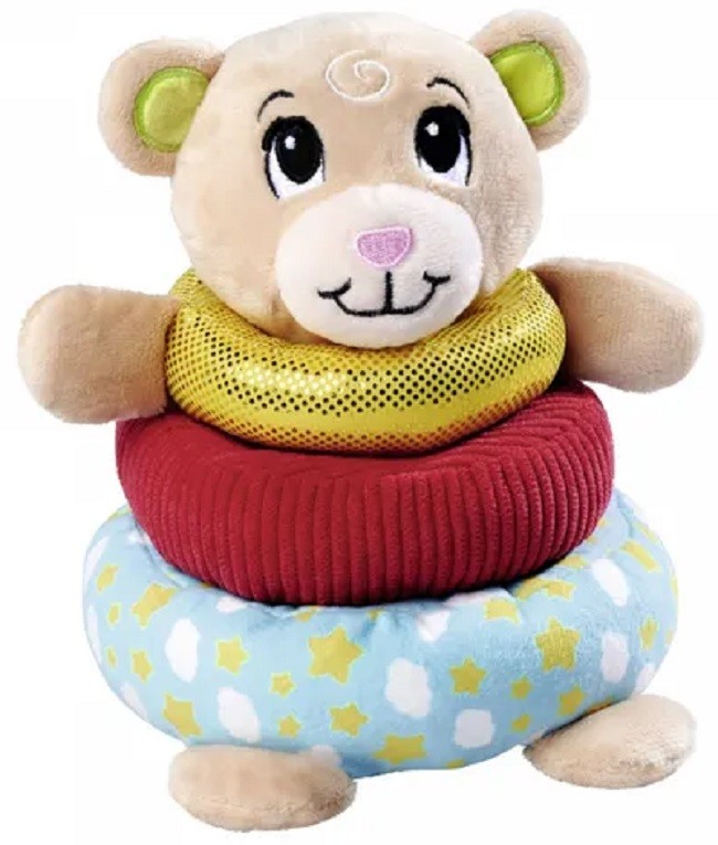 Jucărie de pluș de înșirat Simba Toys ABC - Urs cu inele ABC | Ozone.ro