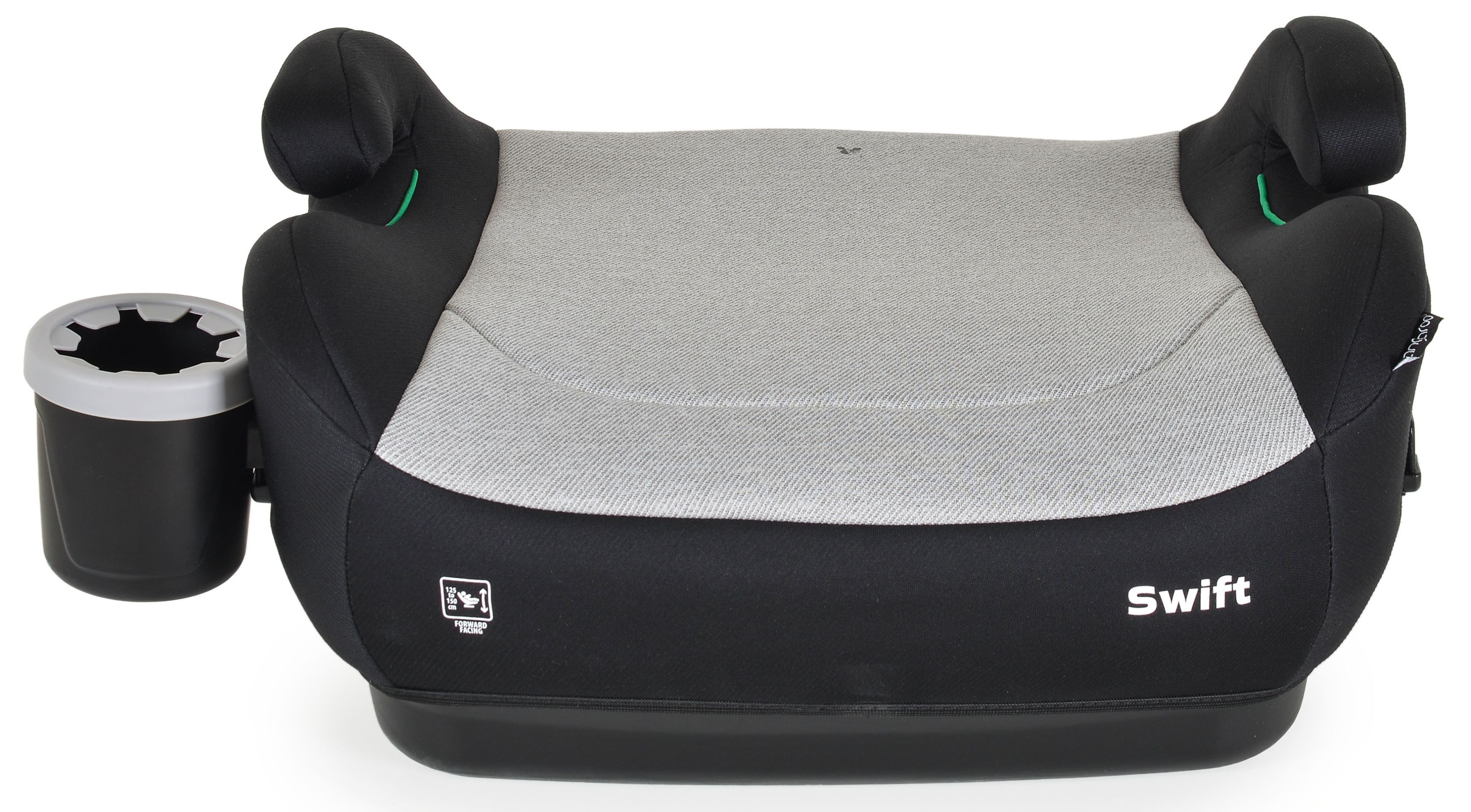 Inaltator scaun auto Cangaroo - Swift, i-Size, 125-150 cm, gri | Ozone.ro