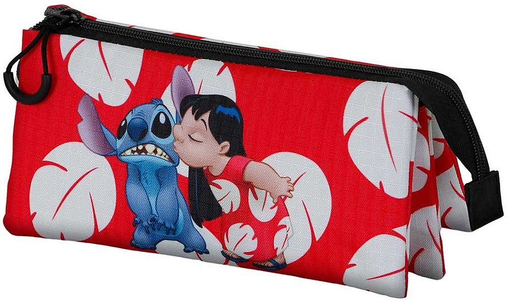 Penar triplu Karactermania Lilo & Stitch - Kiss, 1 fermoar | Ozone.ro