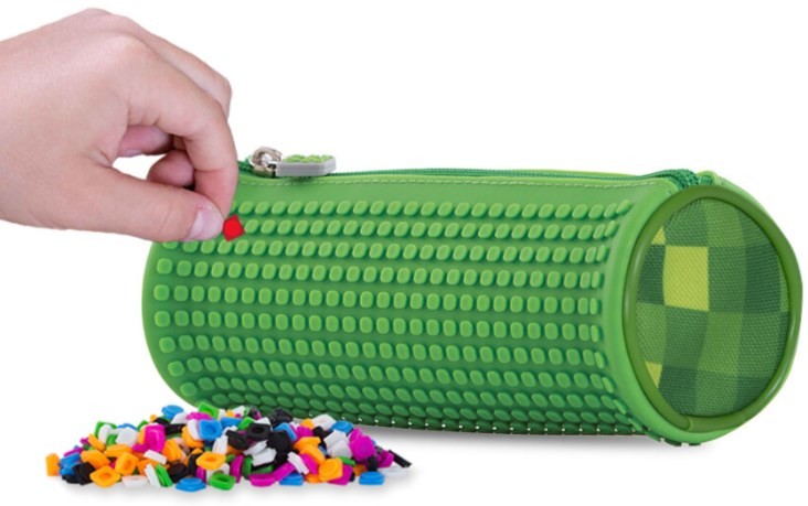 Penar școlar cilindric Pixie Crew - Verde | Ozone.ro