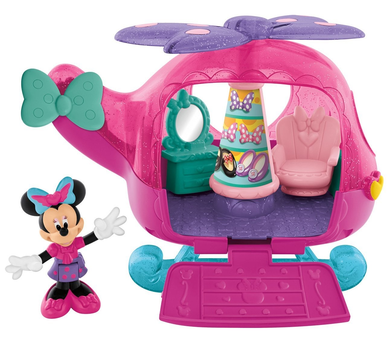 Set de joacă Fisher Price - Minnie Mouse Helicopter Boutique | Ozone.ro