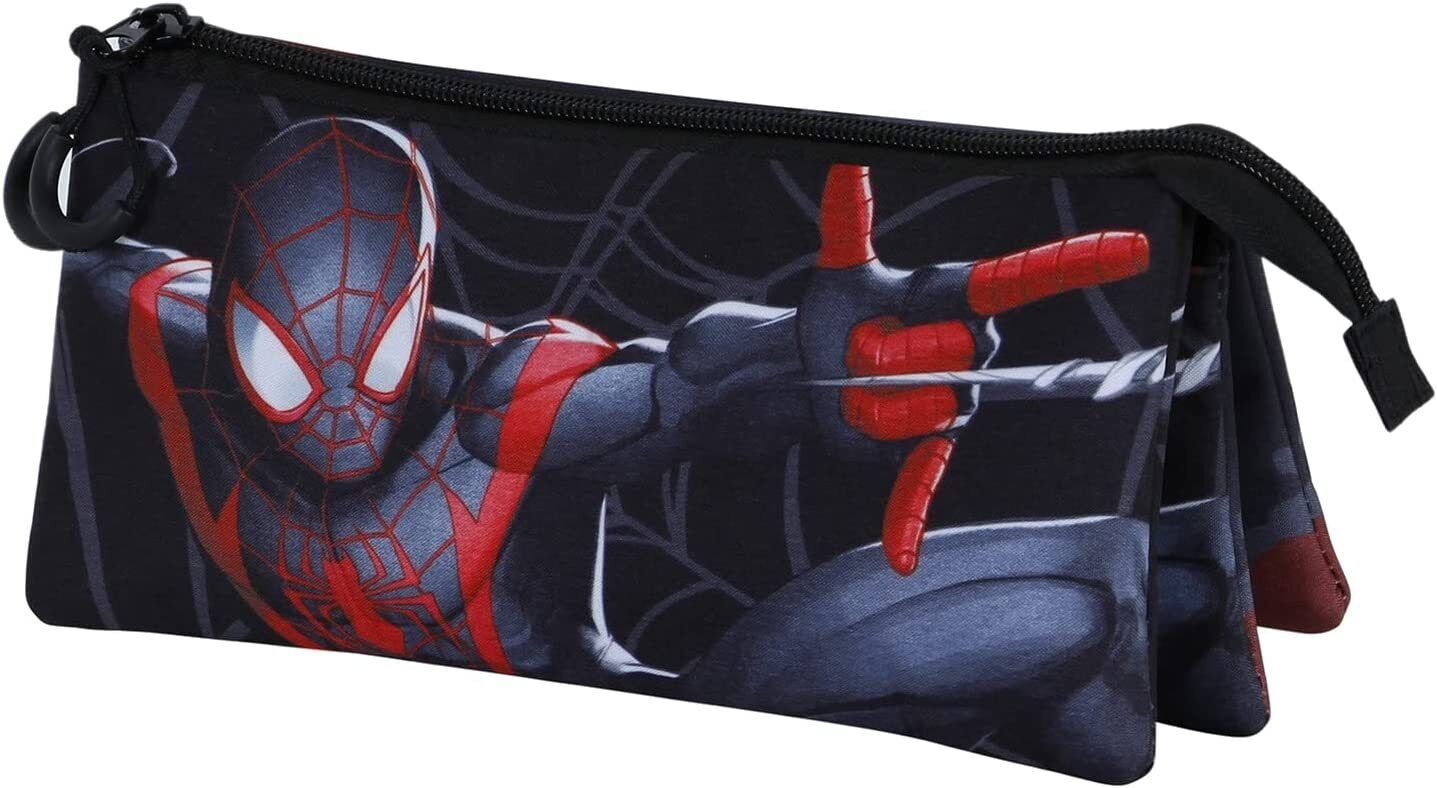 Penar școlar Karactermania Spider-Man - Miles, 3 compartimente | Ozone.ro