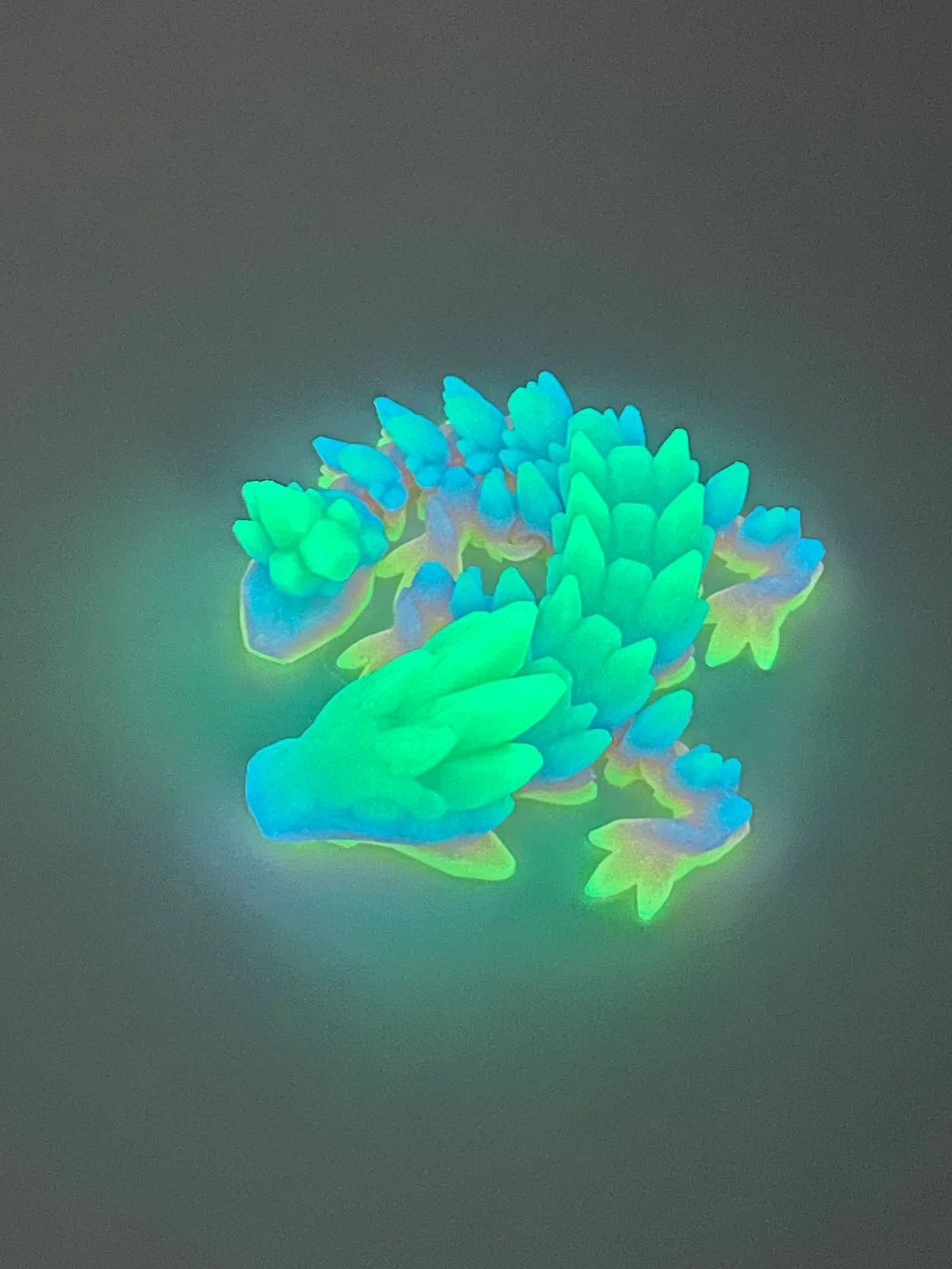 3D Print 3D Morph Lab - Pui de dragon, piatră prețioasă, gradient ...