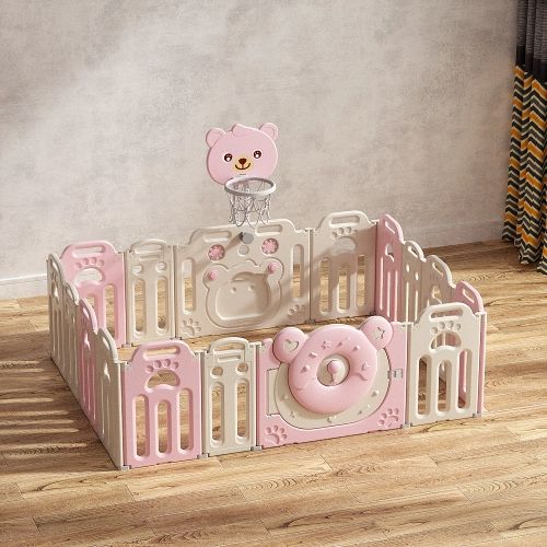 Gard pentru copii cu coș de baschet Sonne - Poppy | Ozone.ro