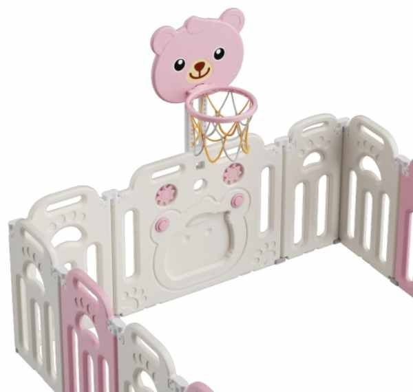 Gard pentru copii cu coș de baschet Sonne - Poppy | Ozone.ro