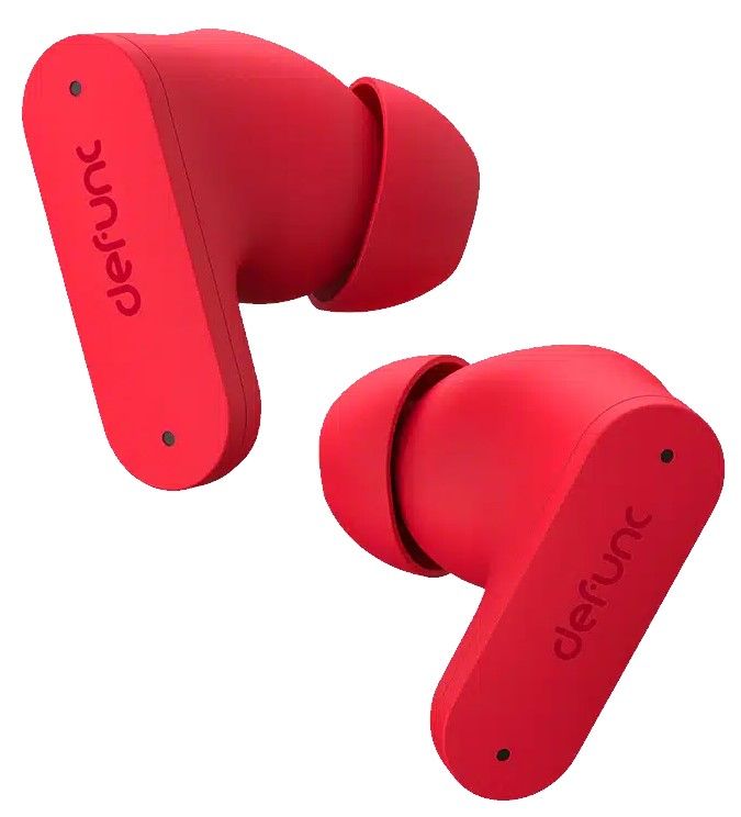 Căști wireless Defunc - TRUE ANC, TWS, roșii | Ozone.ro