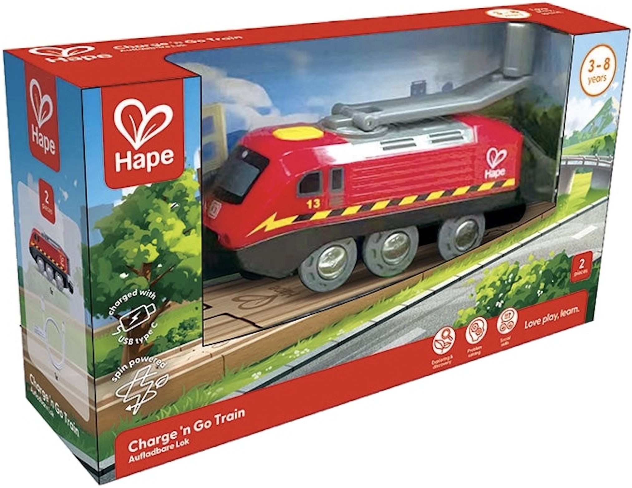 Jucărie pentru copii HaPe International - Locomotivă automată | Ozone.ro