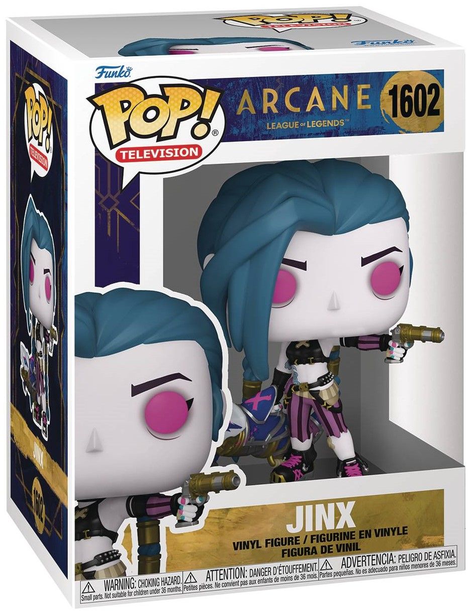 Figură Funko POP! Television: Arcane: League of Legends - Jinx #1602 ...