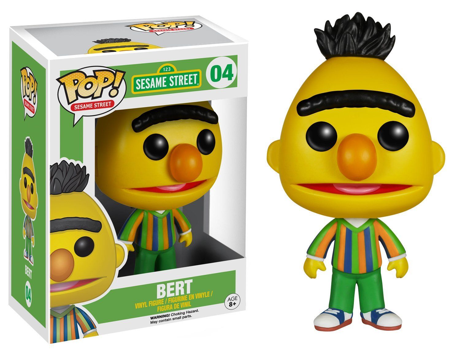Figurina Funko Pop! Sesame Street: The Sesame Street - Bert, #04 | Ozone.ro
