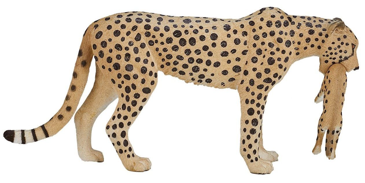 Figurină Mojo Animal Planet - Ghepard femelă cu pui | Ozone.ro