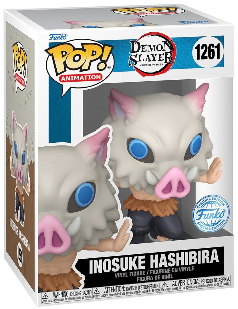 Funko POP! animație: Demon Slayer - Inosuke Hashibira (ediție specială ...