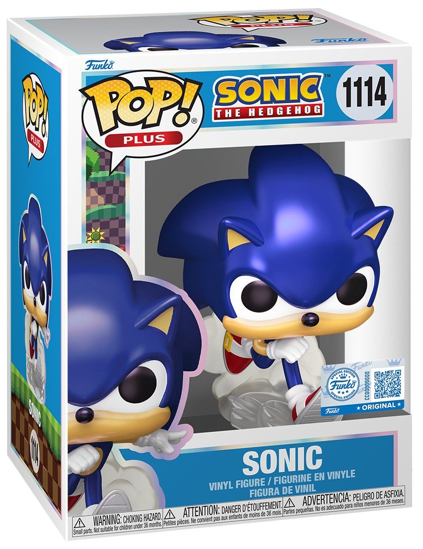 Figurină Funko POP! Games: Sonic The Hedgehog - Sonic (Special Edition ...