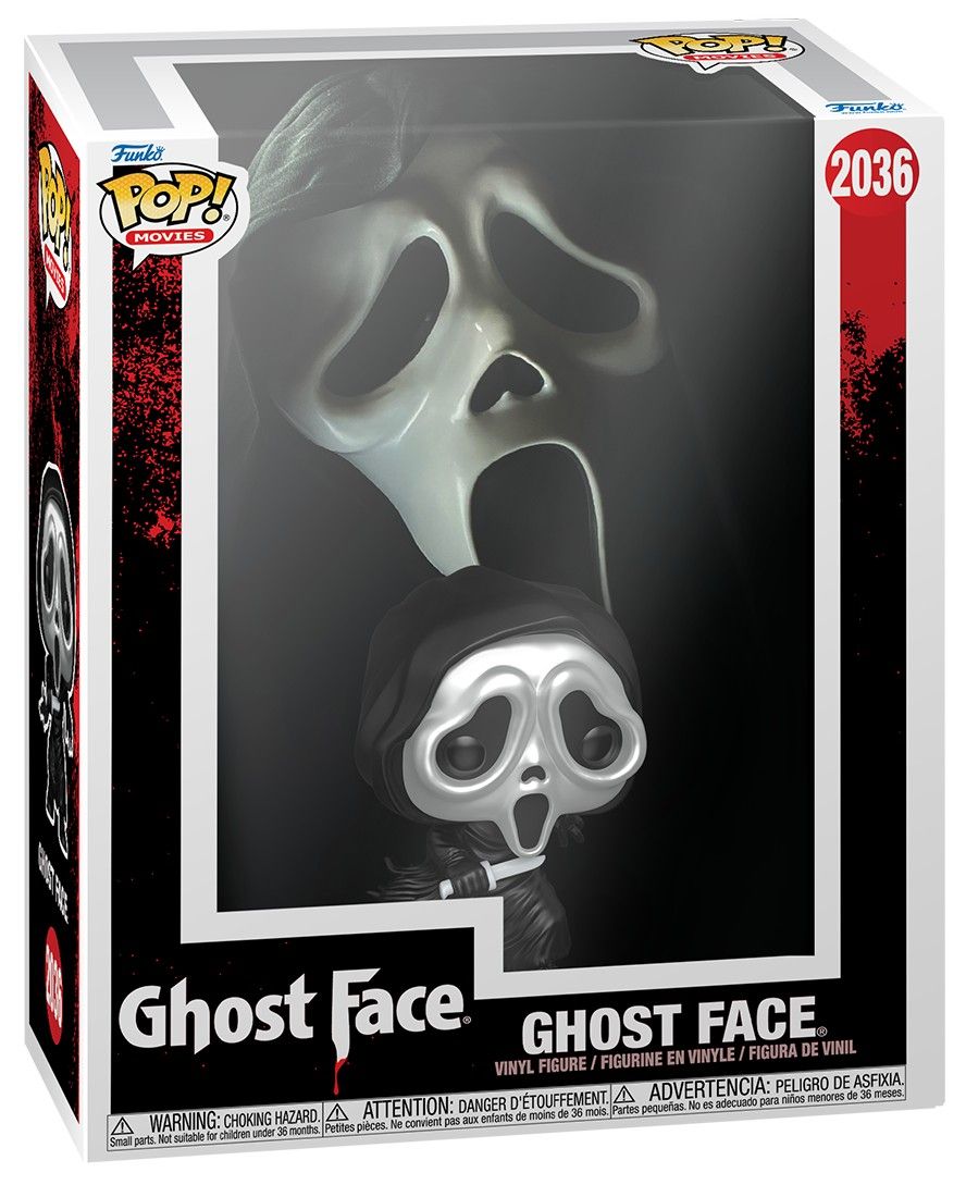 Figurină Funko POP! Movies: Scream - Ghostface (Metallic) #2036 | Ozone.ro